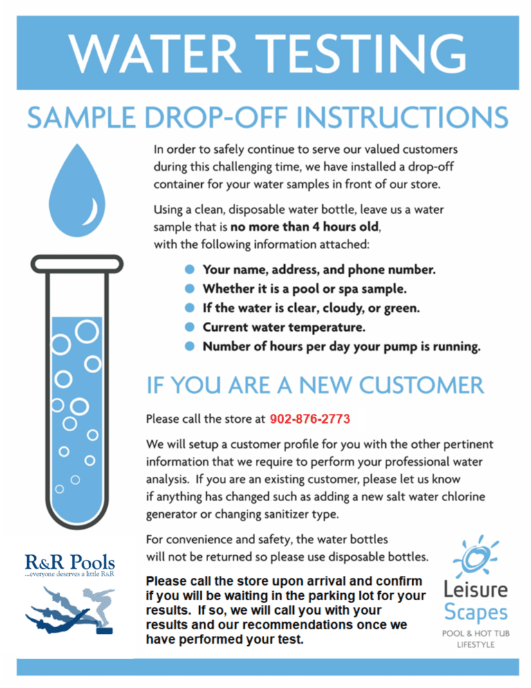 Pool Water Testing Procedures At Peggy Bradley Blog Pool Water Testing Procedures At Peggy Bradley Blog